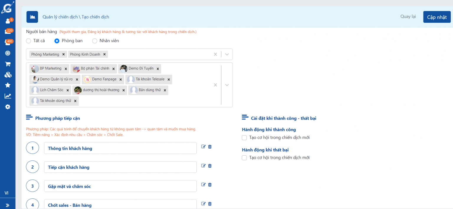 7 bước quản lý quy trình bán hàng hiệu quả với Getfly CRM